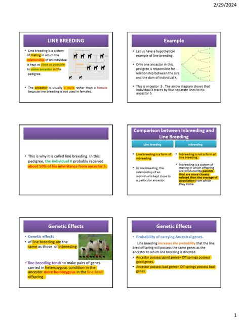 Line Breeding Heterosis Pdf
