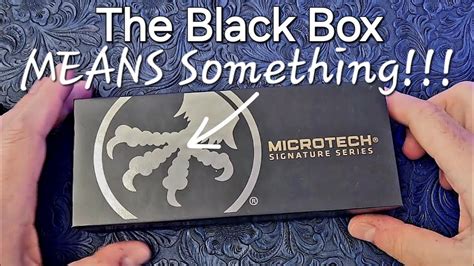 Unboxing My Favorite Microtech Model YouTube