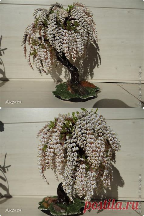 Черемуха из бисера МК бисер Постила