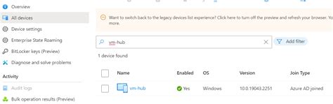 Azure Vm Azureadjoined Is No Even After Enabling The Aadloginforwindows Extension Stack