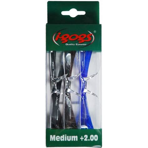 I Gogs 3 Pack 200 Readers 3pk200 Blains Farm And Fleet