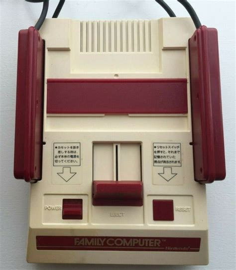 Original Nintendo Famicom Console And 2 Controllers Japan Import Rare Etsy
