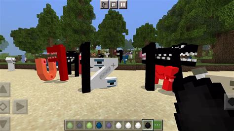 Alphabet Lore Addon In Minecraft Pe Youtube