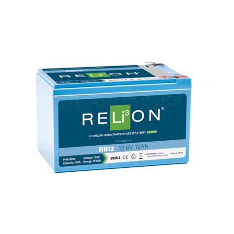 Lithium Battery Relion Rb12 128v 12ah Smart Cover