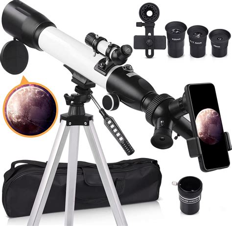Astronomie Teleskop Für Erwachsene 60 Mm Öffnung 500 Mm Az Halterung
