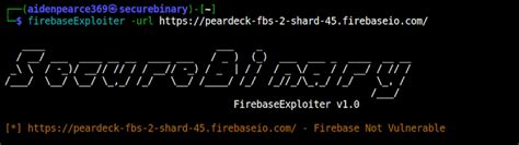 Firebaseexploiter Vulnerability Discovery Tool That Discovers Firebase Database Which Are Open