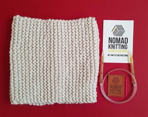 Super Simple Snood Knitting Pattern Instant Pdf Download Etsy Uk