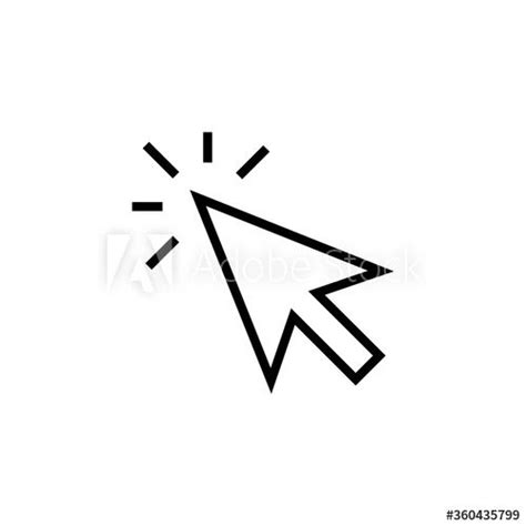 Computer Mouse Cursor Arrow Icon Collection
