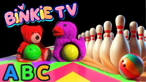 🎳 Kinetic Sand Shapes Numbers Alphabet Colors Smash Bowling Ball