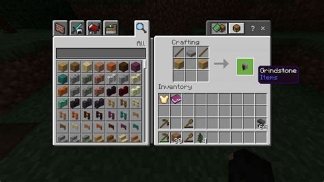 How To Make Use Grindstone In Minecraft