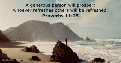 Proverbs 11 25 Bible Verse