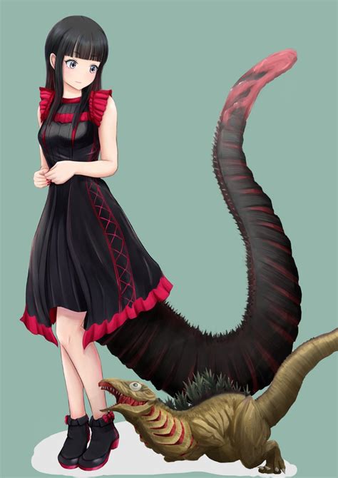 Godzilla Godzilla And Monster In Kamata Godzilla And 1 More Drawn