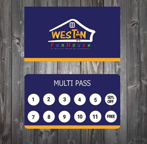 Entry 16 By Tanveermh For Design And Print A 1 Loyalty Pass