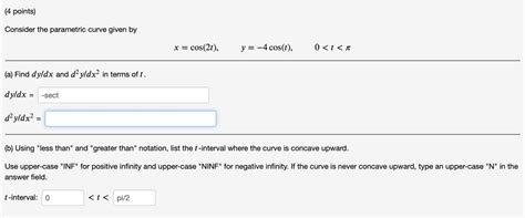 solved 4 points a at what point does the curve x 1 2