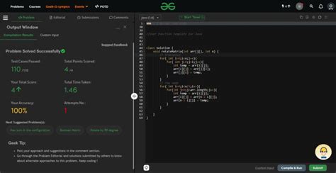 Shruti Srivastava On Linkedin Problemsolving Geeksforgeeks Codingchampion Techielife