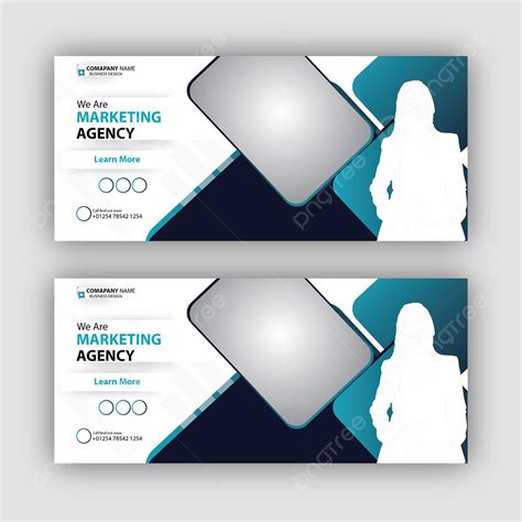 디지털 마케팅 페이스 북 커버 및 웹 배너 템플릿 템플릿 Psd 다운로드 디자인 자료 다운로드