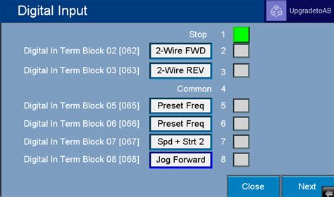 Powerflex 525 Drive Hmi Easy Panel Allen Bradley
