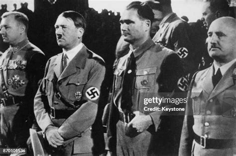 632 Photos Et Images Haute Résolution De Adolf Hitler Rudolf Hess