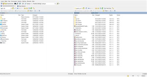 Updating Folder Permissions Using Winscp Ftp Client Vmotion It
