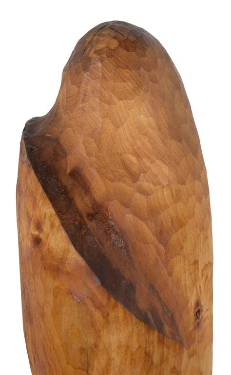 Figurative Hand Carved Wood Sculpture Juneau Alaska 1984 For Sale At 1stdibs