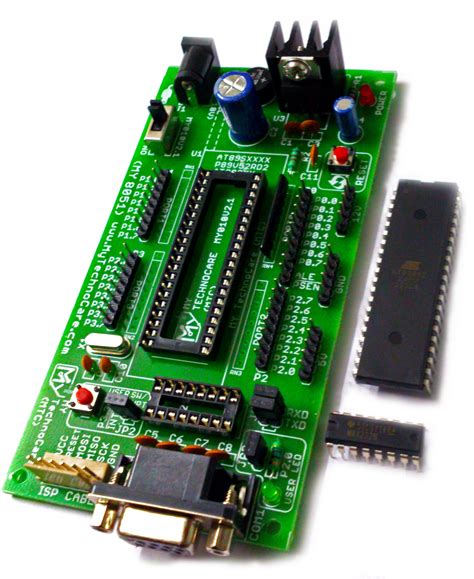 My Technocare Learn Atmel 8051 Microcontroller Board Electronic Engineering Industrial Project