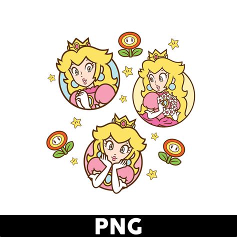 Princess Peach Png Peach Head Png Mario Png Super Mario Pn Inspire