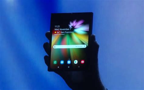 Samsung Unveils Foldable Smartphone Prototype With Infinity Flex Display