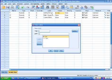 48 Using Spss To Create Value Labels Download Scientific Diagram