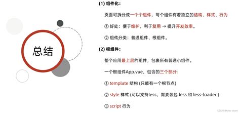 Vue28：组件化开发和根组件 Csdn博客