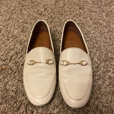 Coach Hailey Loafer Horsebit Chalk 75 Gem