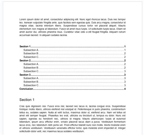 How To Make A Table Of Contents In Google Docs Sheets For Marketers