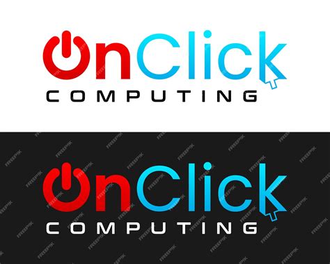 Premium Vector Power Icon And Mouse Click Cursor Computer Technology Logo Design
