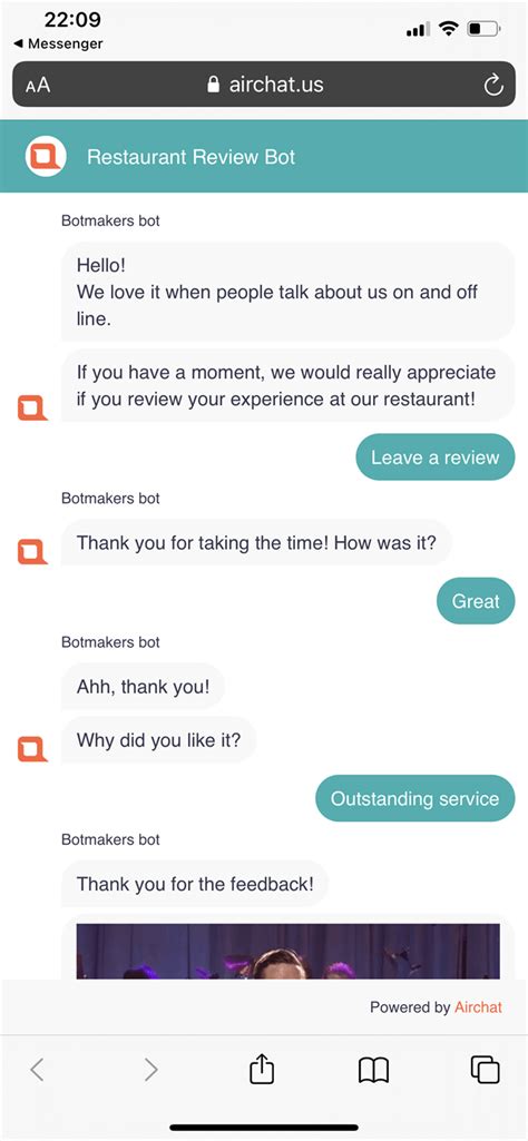 21 Restaurant Chatbot Templates Botmakers