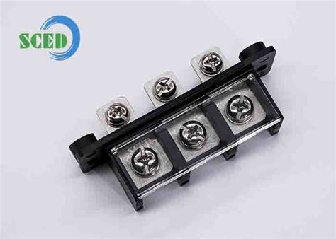 Pitch 21 00mm 600v 65a 3p Barrier Terminal Block Single Row Pbt M5 Power Terminal Block Connector