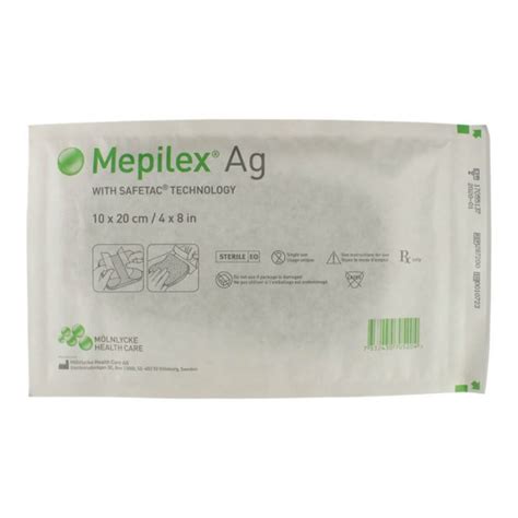 Mepilex Ag Dressing 10cm X 20cm Buy Online At Best Price In India