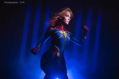 Capitain Marvel Naked Cosplay Asian 16 Photos Onlyfans Patreon Fansly Cosplay Leaked Pics 8910