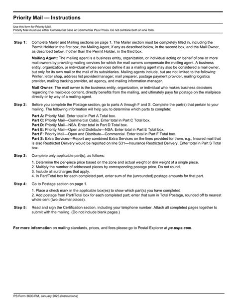 Ps Form 3600 Pm Fill Out Sign Online And Download Printable Pdf