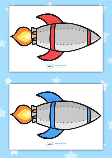 Twinkl Resources Editable Display Rockets Classroom Printables For Pre School Kinde