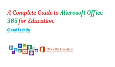 A Complete Guide To Microsoft Office 365 For Education In India