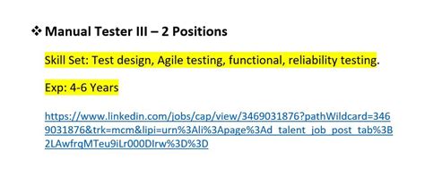 hiring manualtesting bangalore workfromoffice testing pankaj pandey
