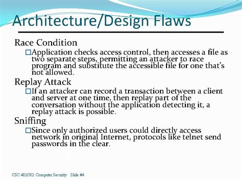 Csc 482582 Computer Security Secure Design Principles Csc