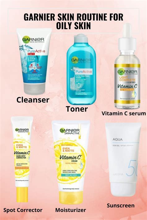 Affordable Garnier Skin Routine For Oily Skin Garnier Skin Care Skin