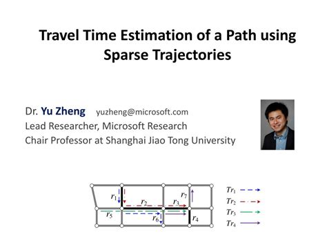 Ppt Travel Time Estimation Of A Path Using Sparse Trajectories Powerpoint Presentation Id