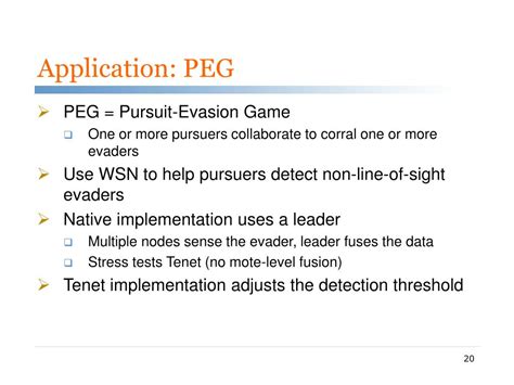ppt the tenet architecture for tiered sensor networks powerpoint presentation id 144642