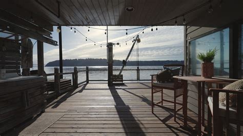 Unique Tacoma Home Offers Waterfront Views Retro Lifestyle