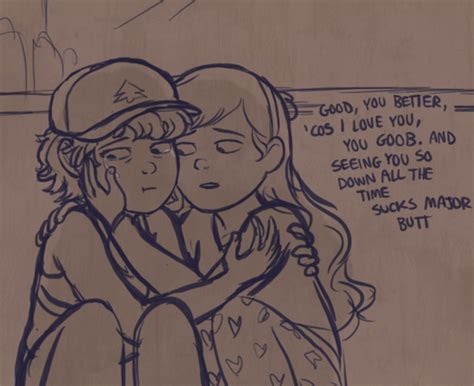 Pinecestonlyposts · Pinecest Postart Gravity Falls Comics Gravity
