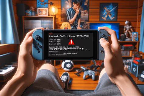 Fix Nintendo Switch Error Code 2122 2503