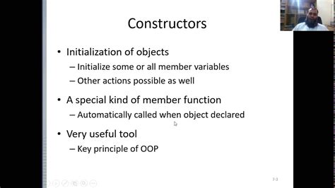 Introduction To Constructor In C Youtube