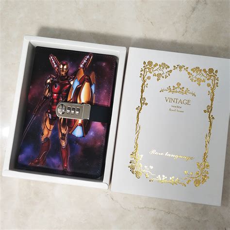 儿童密码锁日记本带锁密码本可爱个性创意简约笔记本子文艺精致记 虎窝淘