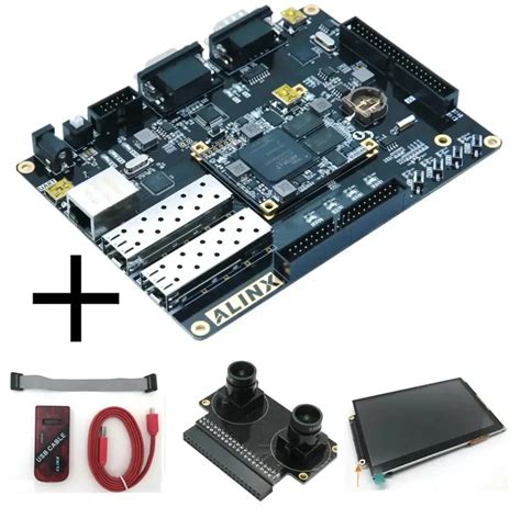 Xilinx Artix 7 A7 Fpga Development Board Xc7a100t Ethernet 2SFP RS232 VGA Alinx Brand Board
